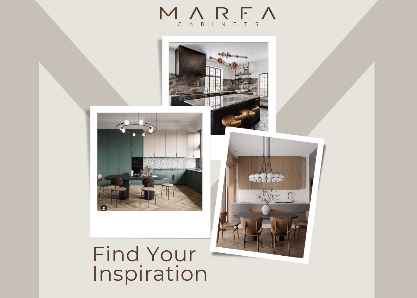 Get your kitchen organized with Marfa Cabinets!